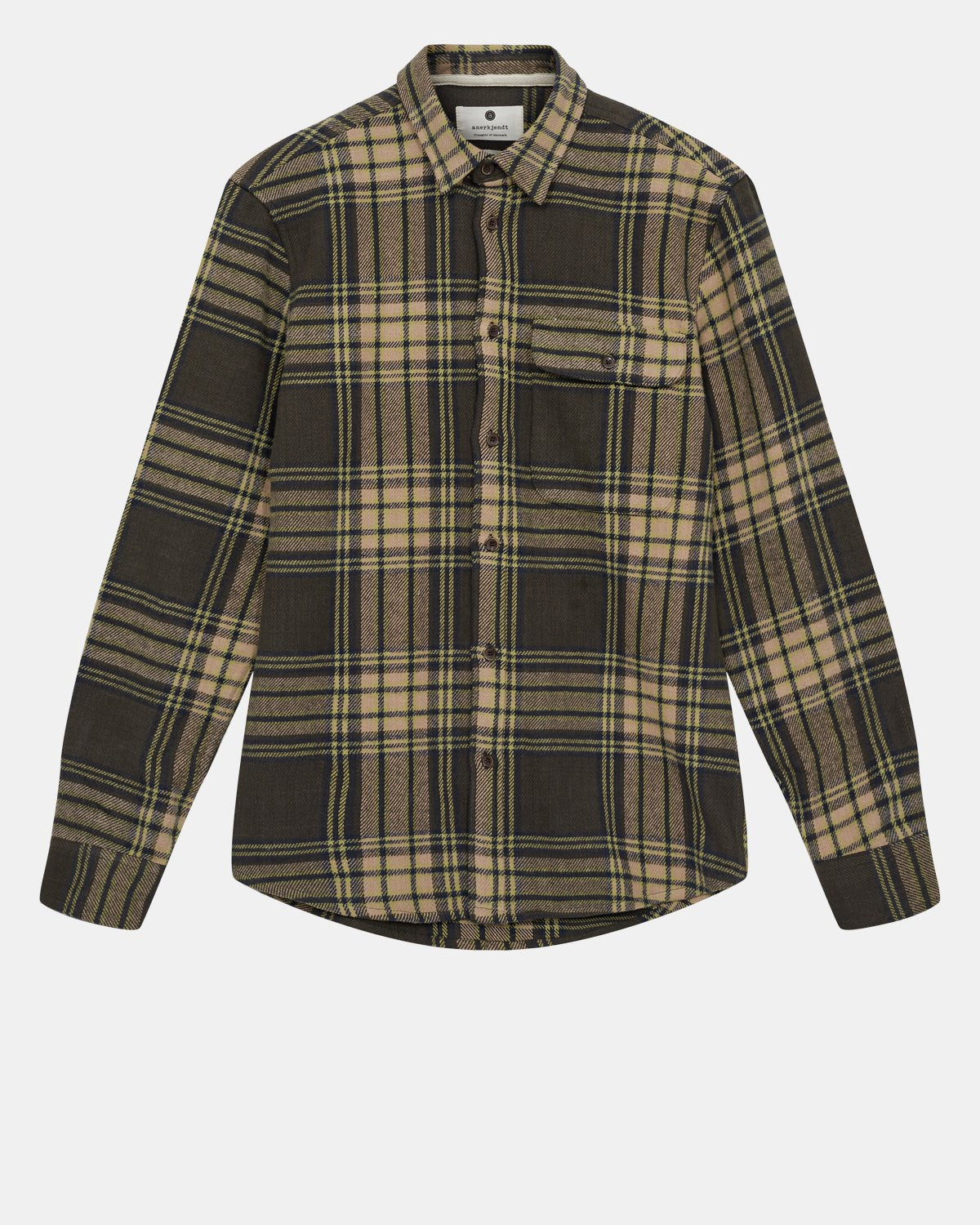 AKLEIF HEAVY CHECK - Forest night