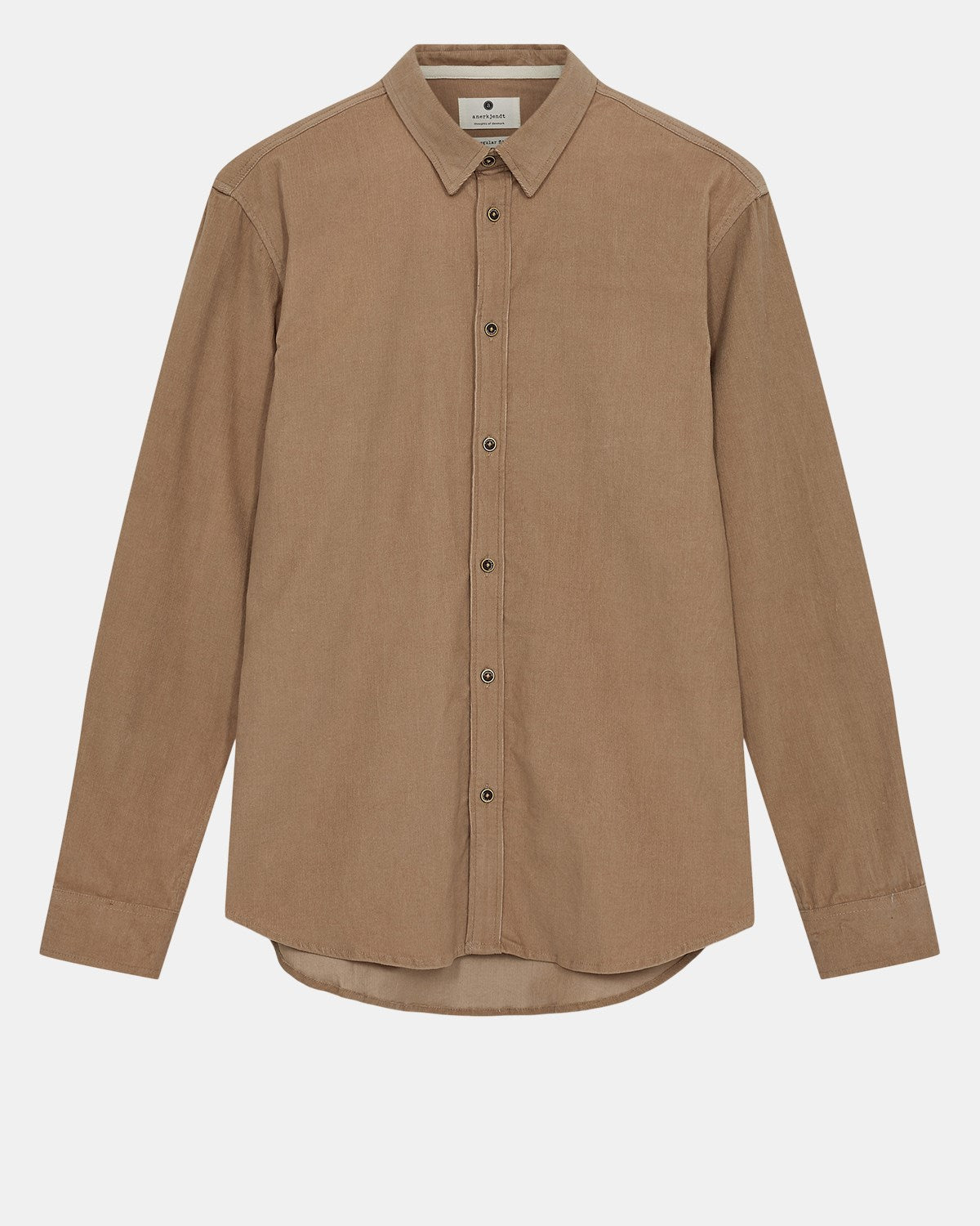 AKLEIF SOLID CORD SHIRT - Incense