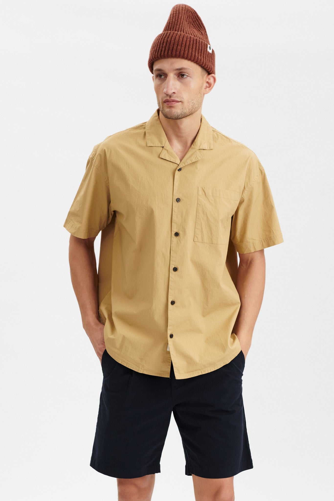 AKKARSTEN SS RIBSTOP SHIRT - Incense