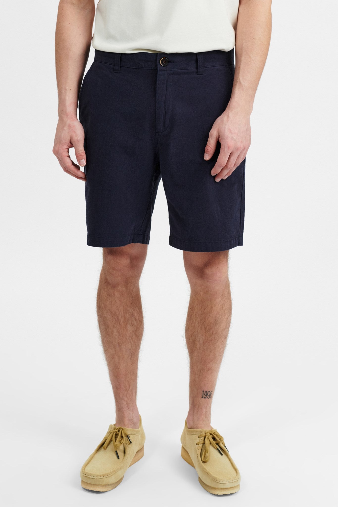 AKLT JAN SEER SUCKER PASPEL SHORTS - Sky Captain