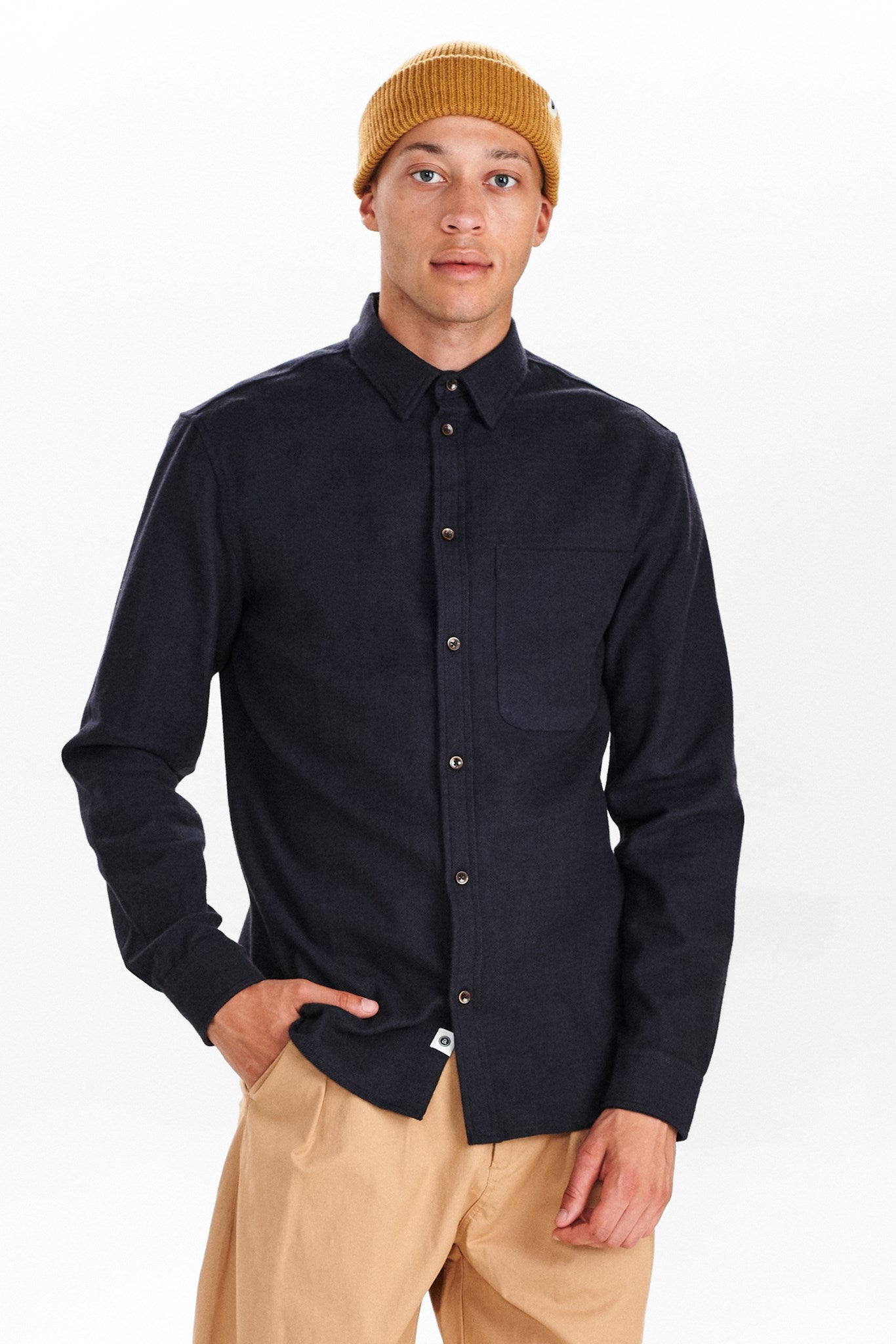 AKLEIF 2 TONE MELANGE - China Blue