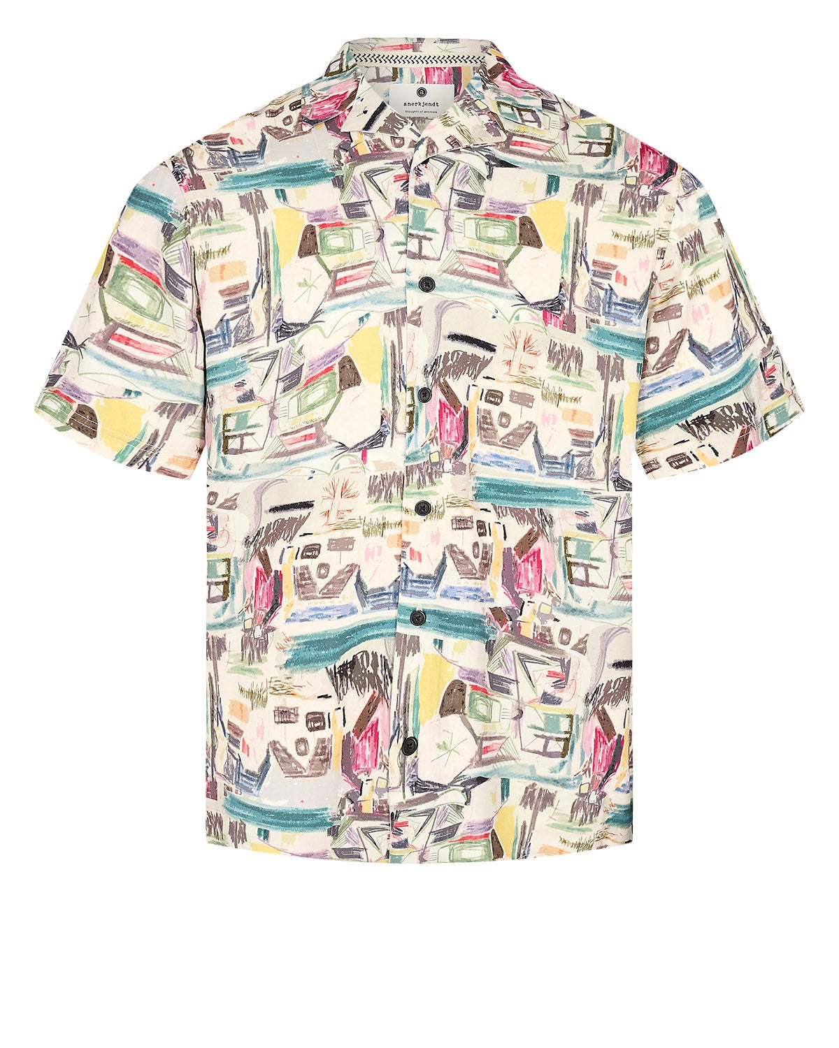 AKLEO S/S VISCOSE AOP - Incense